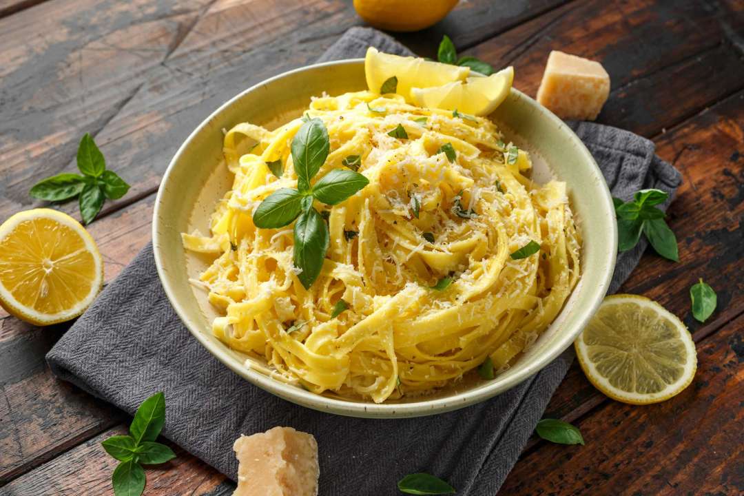 Spaghetti with Orange & Lemon Zest Recipe - Tangy Italian Main ...